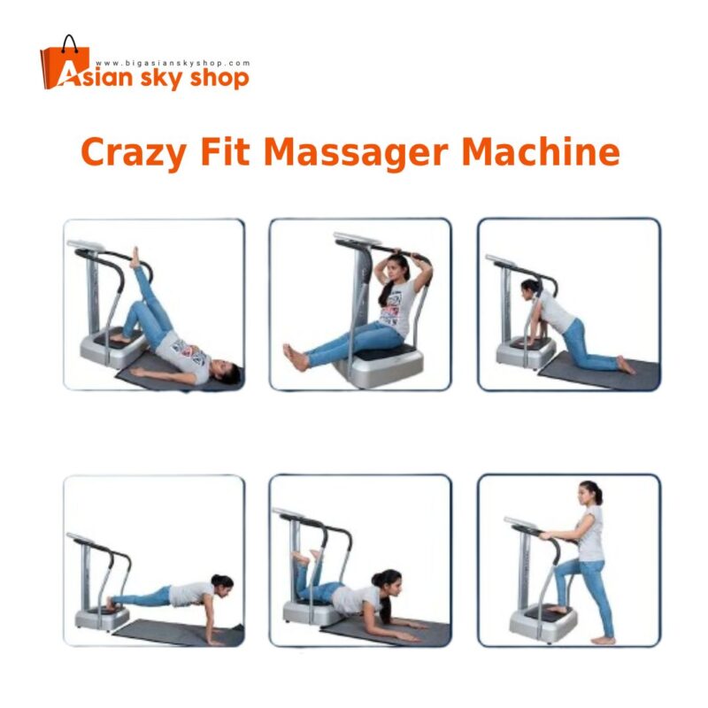 Crazy Fit Massager Machine – Full Body Vibration Exercise