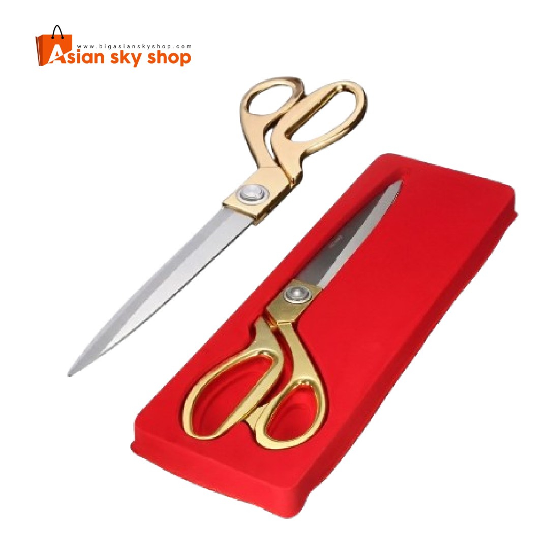 Tailoring Scissors 10.5 – Silver and Golden | Professional Cutting
