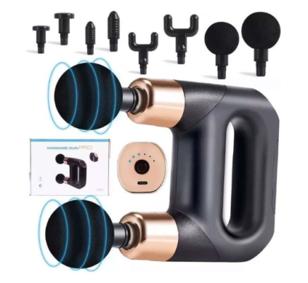 Double Head Massage Gun Pro | Deep Tissue Muscle Massager