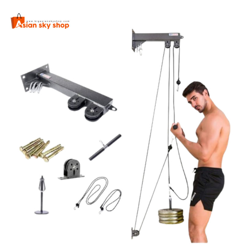 Wall Mounted Cable Pulley System – LAT Pulldown Gym